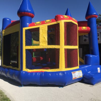 5 in 1 Castle Module Combo Wet/Dry - Bouncing Beez